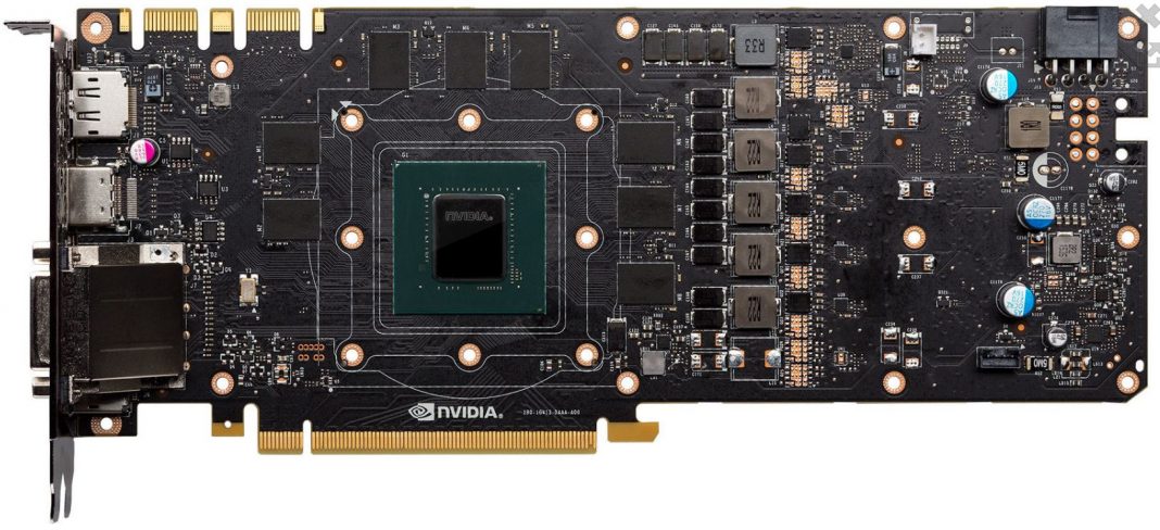 หน้าตา NVIDIA reference-design PCB สำหรับ GeForce GTX 1070 - Extreme IT