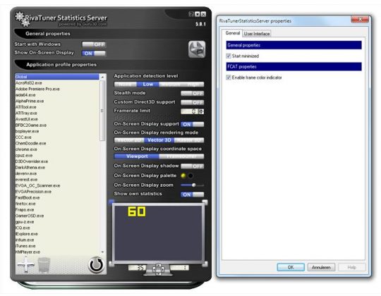 เพิ่มความแรงให้กับการ์ดจอด้วย Guru3D RTSS Rivatuner Statistics Server ...