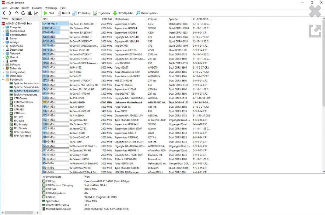 บททดสอบ AMD A12-9800 "Bristol Ridge" socket AM4 APU กับ ASUS A320M-C ...