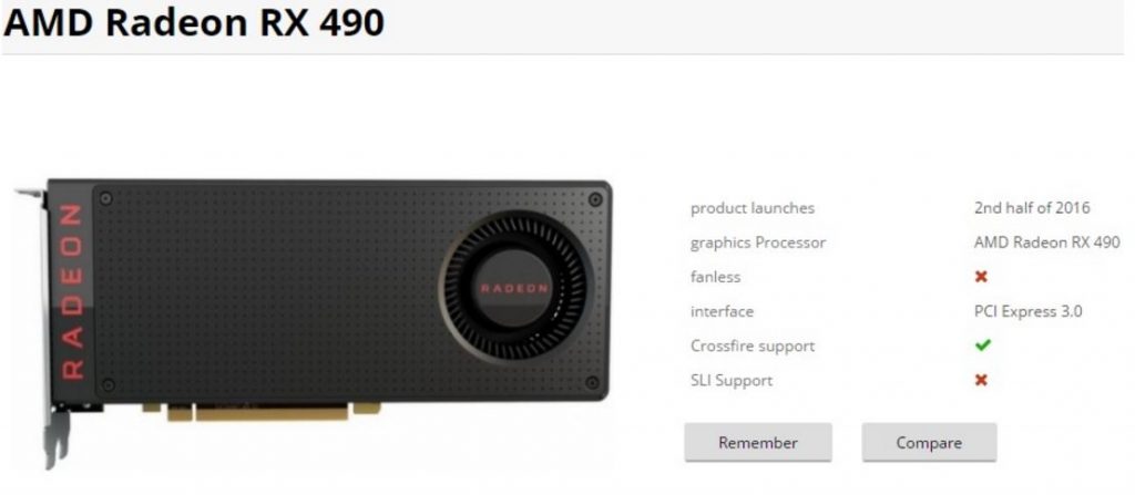 มีรายชื่ออยู่บนร้านออนไลน์แล้ว AMD RX 490 พร้อมผลทดสอบ - Extreme IT