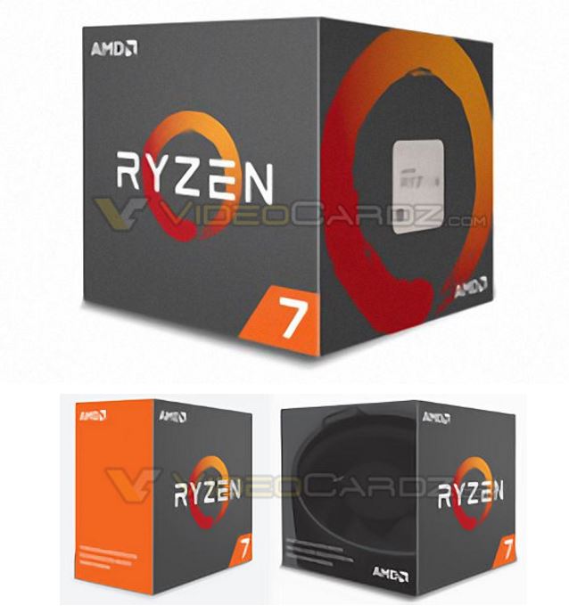AMD Ryzen 7 1800X/1700X/1700, ตัวทำความเย็นรุ่นพิเศษ Wraith Max และ ...