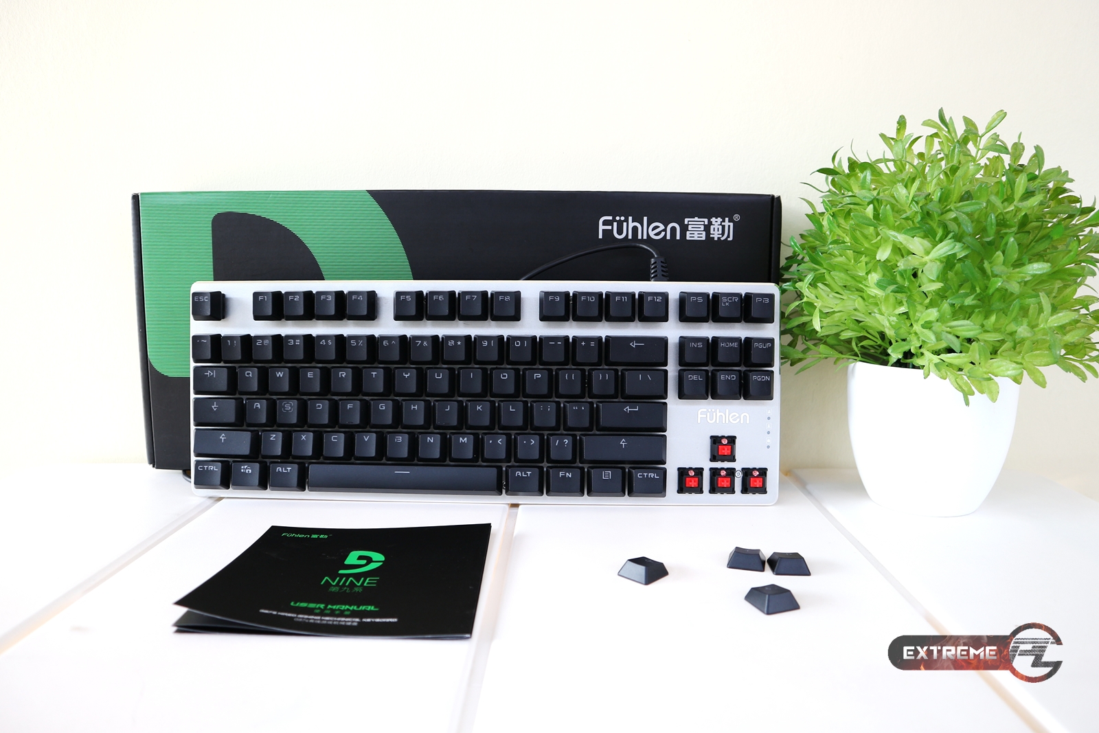 Review:Fuhlen G87s (MECHANICAL KEYBOARD) Cherry MX ราคาไม่แพง - Extreme IT