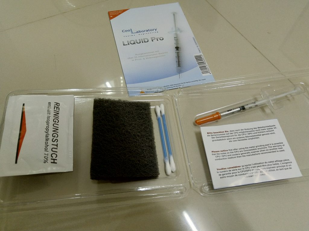 ลองใช้ Coollaboratory Liquid Pro กับฮีตซิ้งค์ลมธรรมดา จะลดความร้อนได้ ...