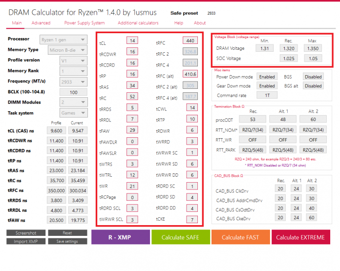 OC และเซตค่า RAM ในระบบ Ryzen ได้ง่ายๆ ด้วยโปรแกรม DRAM Calculator for Ryzen - Extreme IT