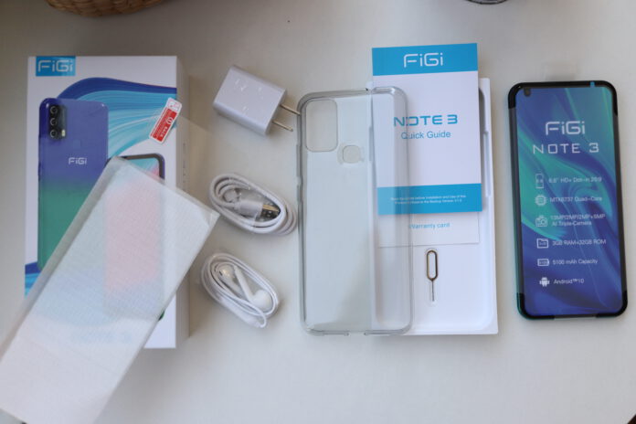 รีวิว FiGi NOTE 3 สมาร์ทโฟนหน้าจอขนาดใหญ่ 6.8 นิ้ว HD+ แบต 5100mAh ฟังก ...