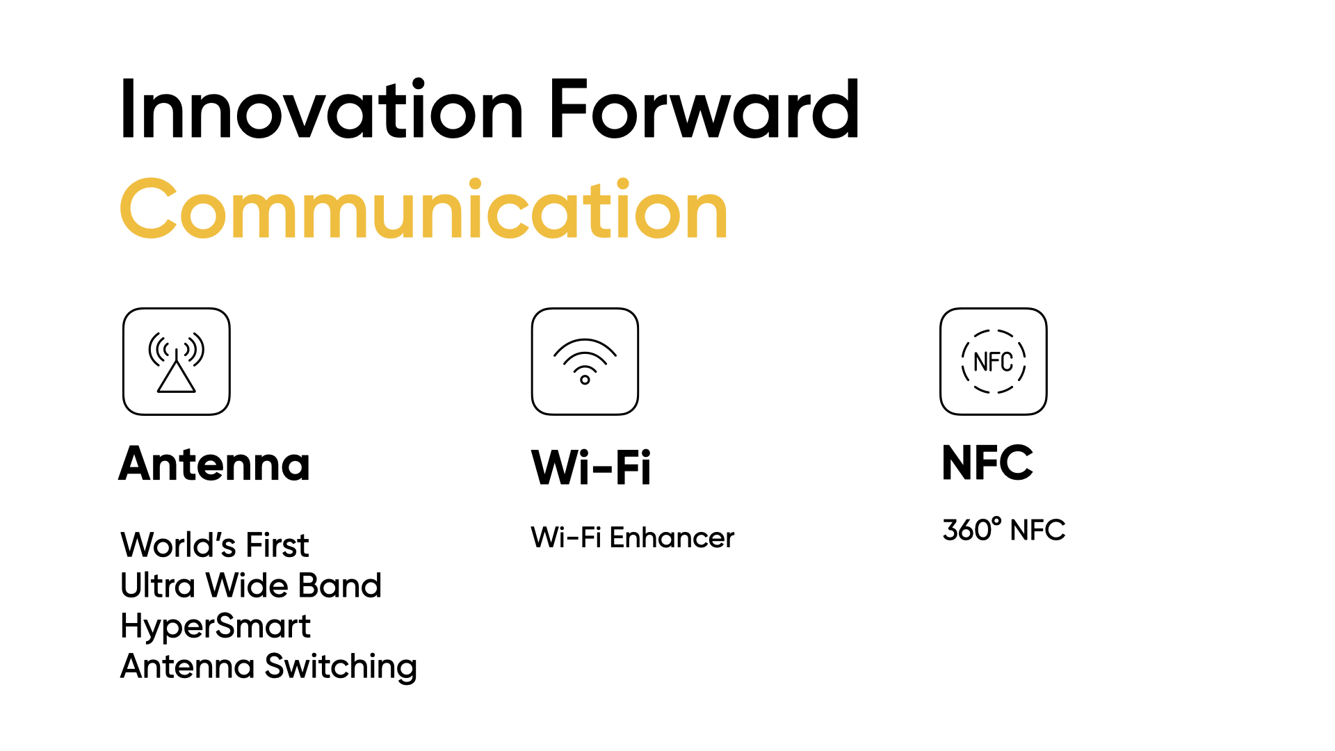 Innovation Forward Communication with Stable Signal and 360°NFC ...