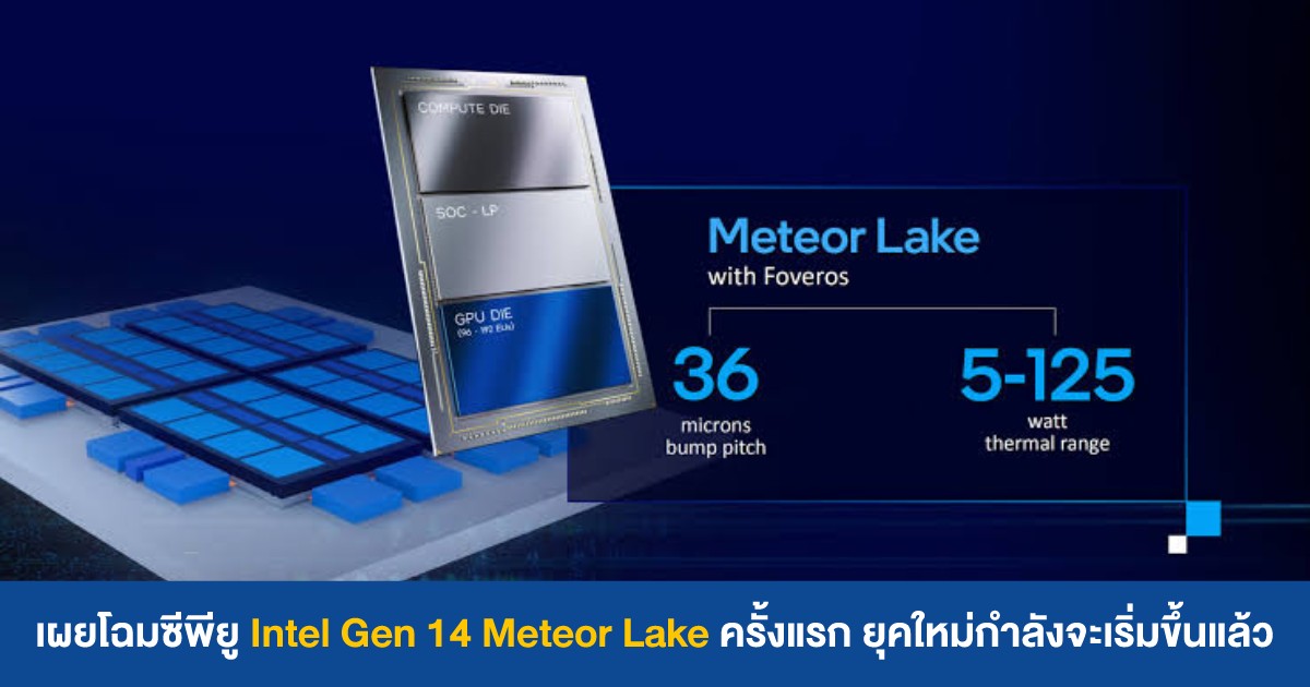 Intel เผยข้อมูลชิป Gen 14, 15 และ 16 โชว์เทคโนโลยีชิปแบบ Foveros ...