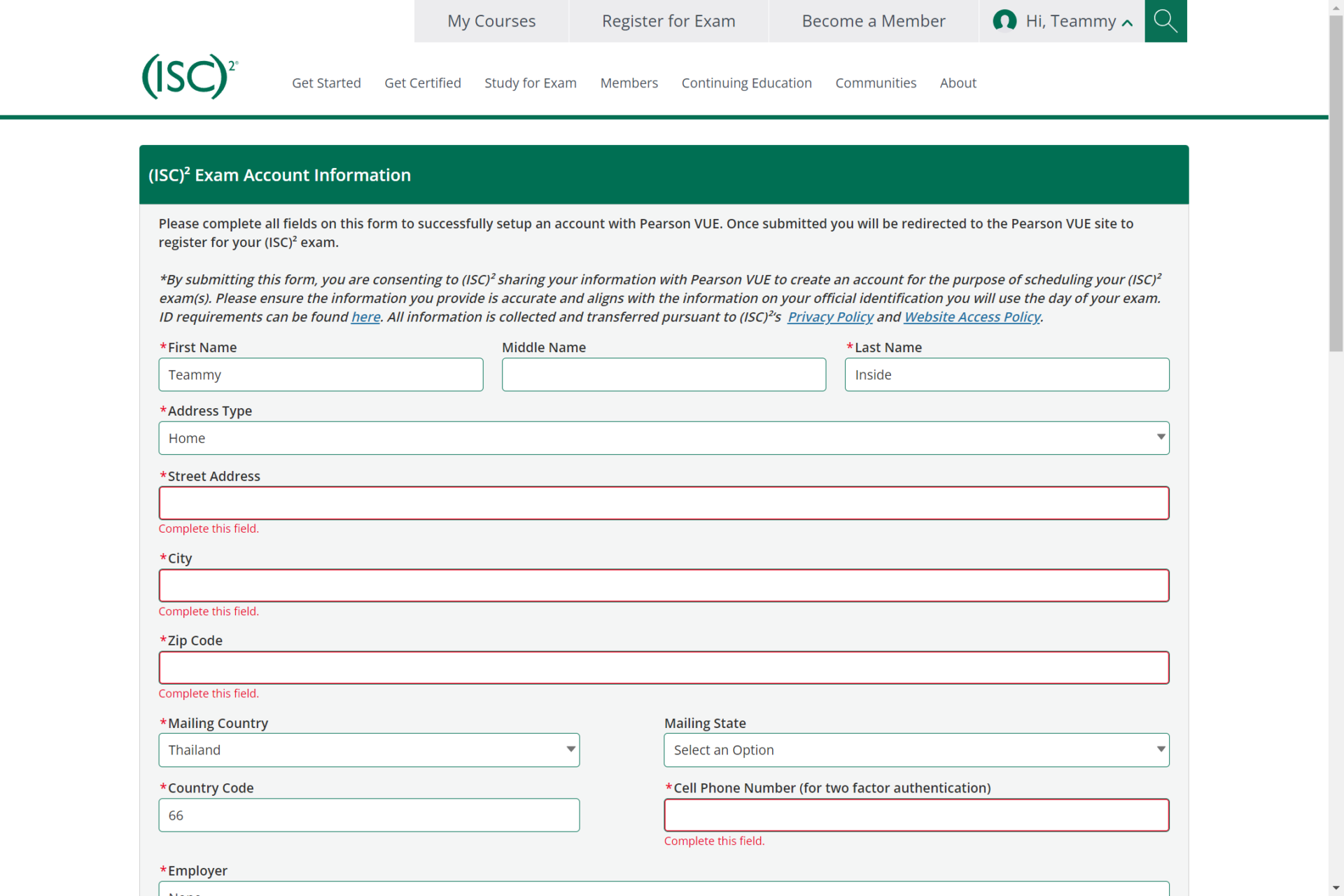 รีวิวการสอบใบรับรอง Certified in Cybersecurity ของ (ISC)2 สมัครฟรี ...