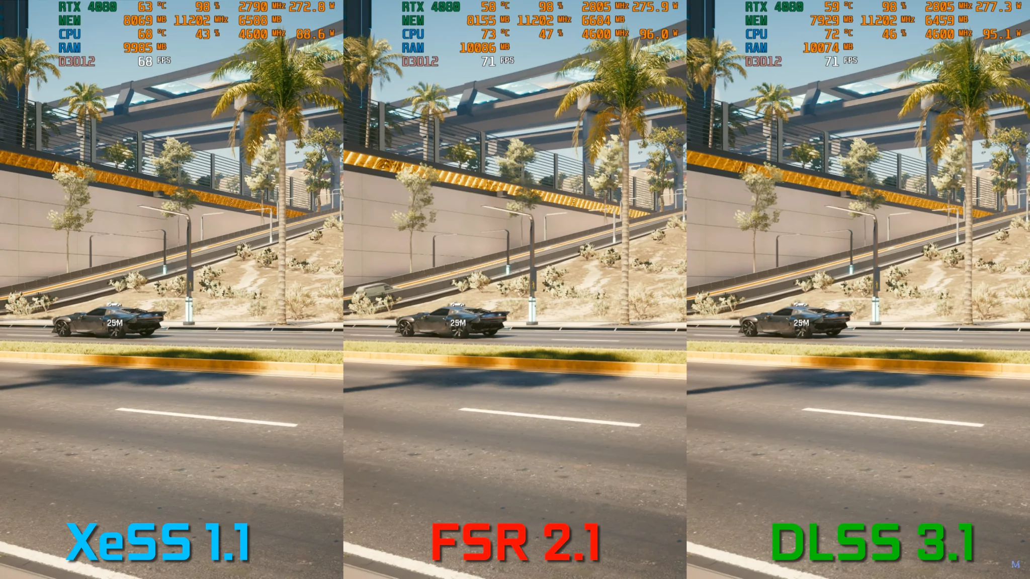 AMD-FSR-2-vs-Intel-XeSS-vs-NVIDIA-DLSS-3-Cyberpunk-2077-Path-Tracing-_3 ... AMD-FSR-2-vs-Intel-XeSS-vs-NVIDIA-DLSS-3-Cyberpunk-2077-Path-Tracing-_3 ...
