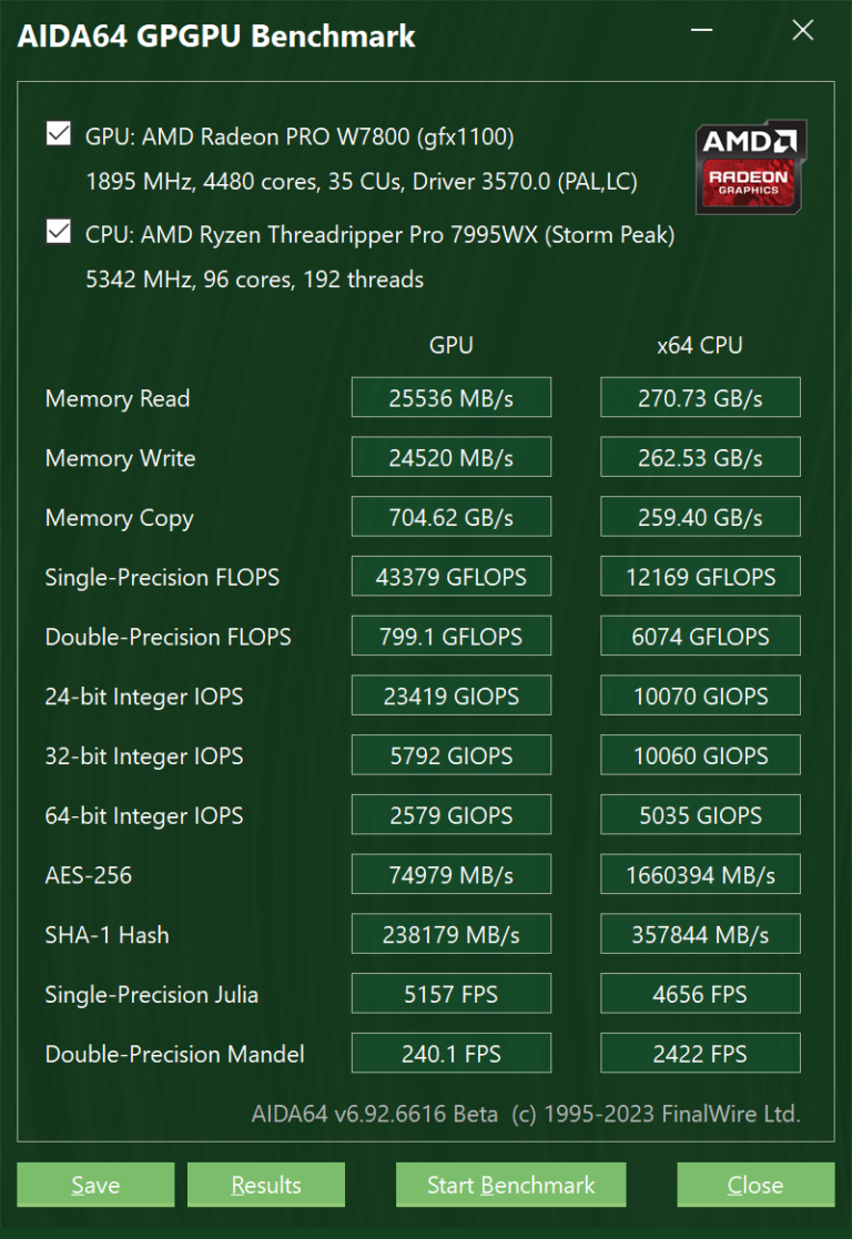 Ryzen Threadripper PRO 7995WX ความแรง 12.16 TFLOPs ระดับน้อง ๆ RTX 3060 ...