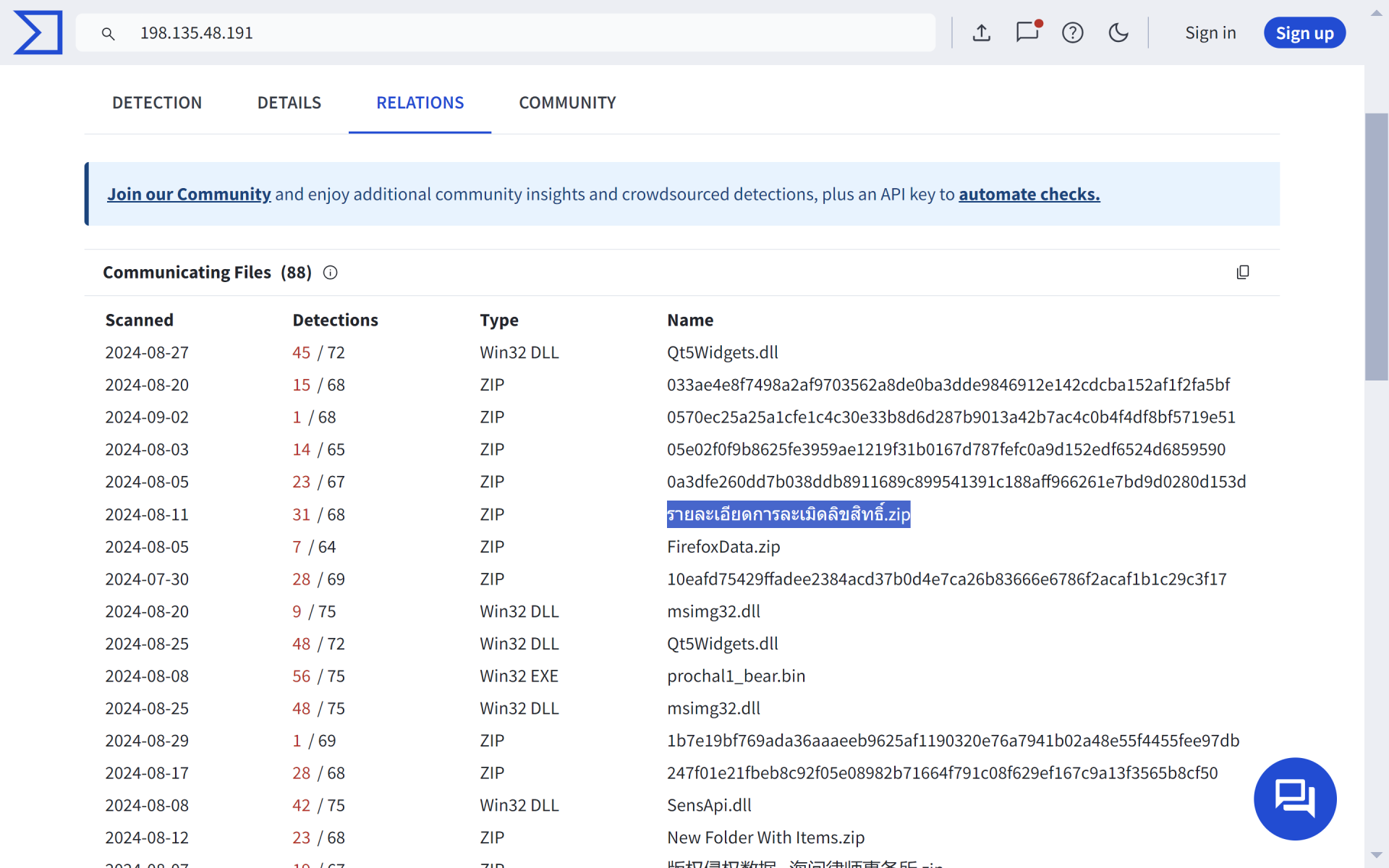 [HOW TO] เช็กก่อนใช้ไฟล์น่าสงสัยติดไวรัส ฟรี! ด้วยเว็บไซต์ Virustotal ...